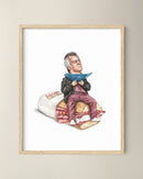 Paulie Walnuts Art Print | Celebs On Sandwiches