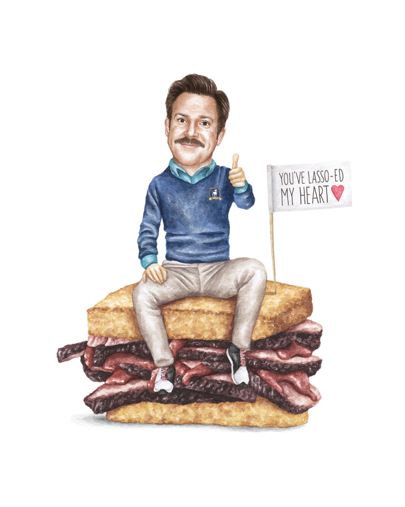 Ted Lasso – Celebs On Sandwiches