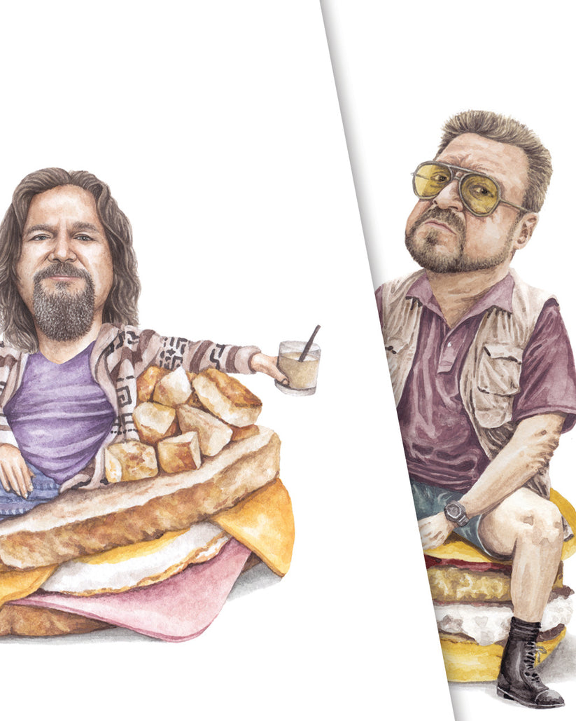 The Big Lebowski Set – Celebs On Sandwiches